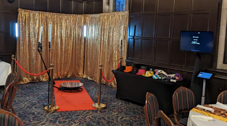 360 Spin Booth - NWI Photo Booth Rental