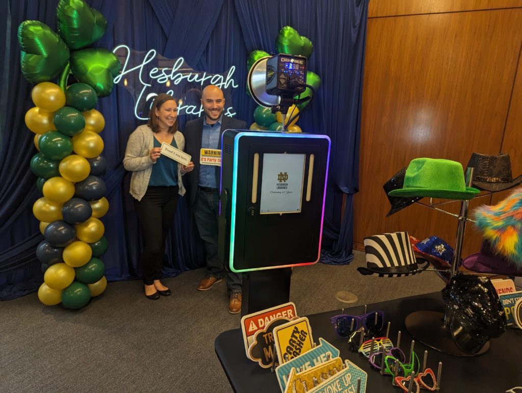 Notre Dame Photo Booth Rental - NWI Photo Booth Rental